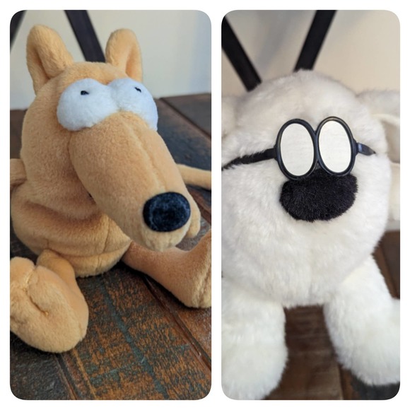 Gund | Toys | Comic Dilbert Plush Charactersdogbert Ratbert | Poshmark